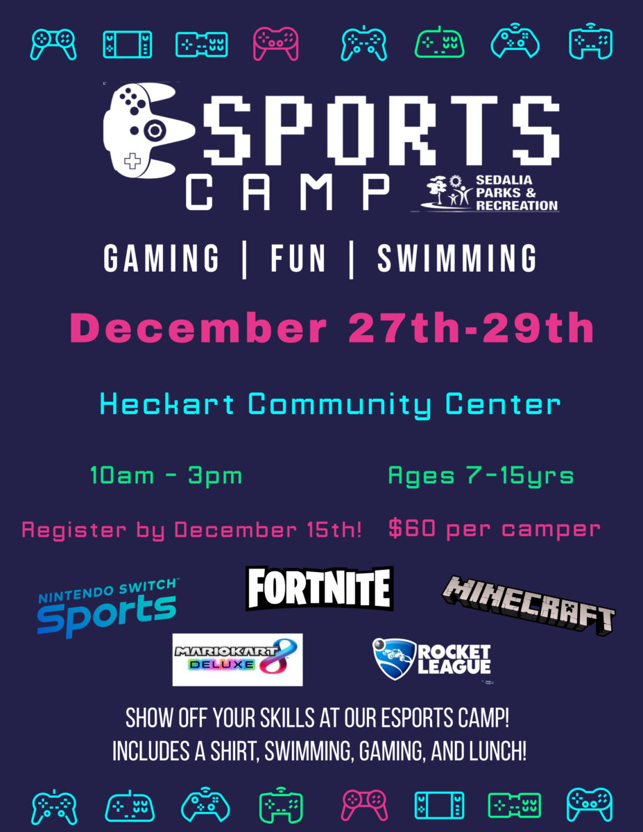 Esports Camp - Sedalia Parks