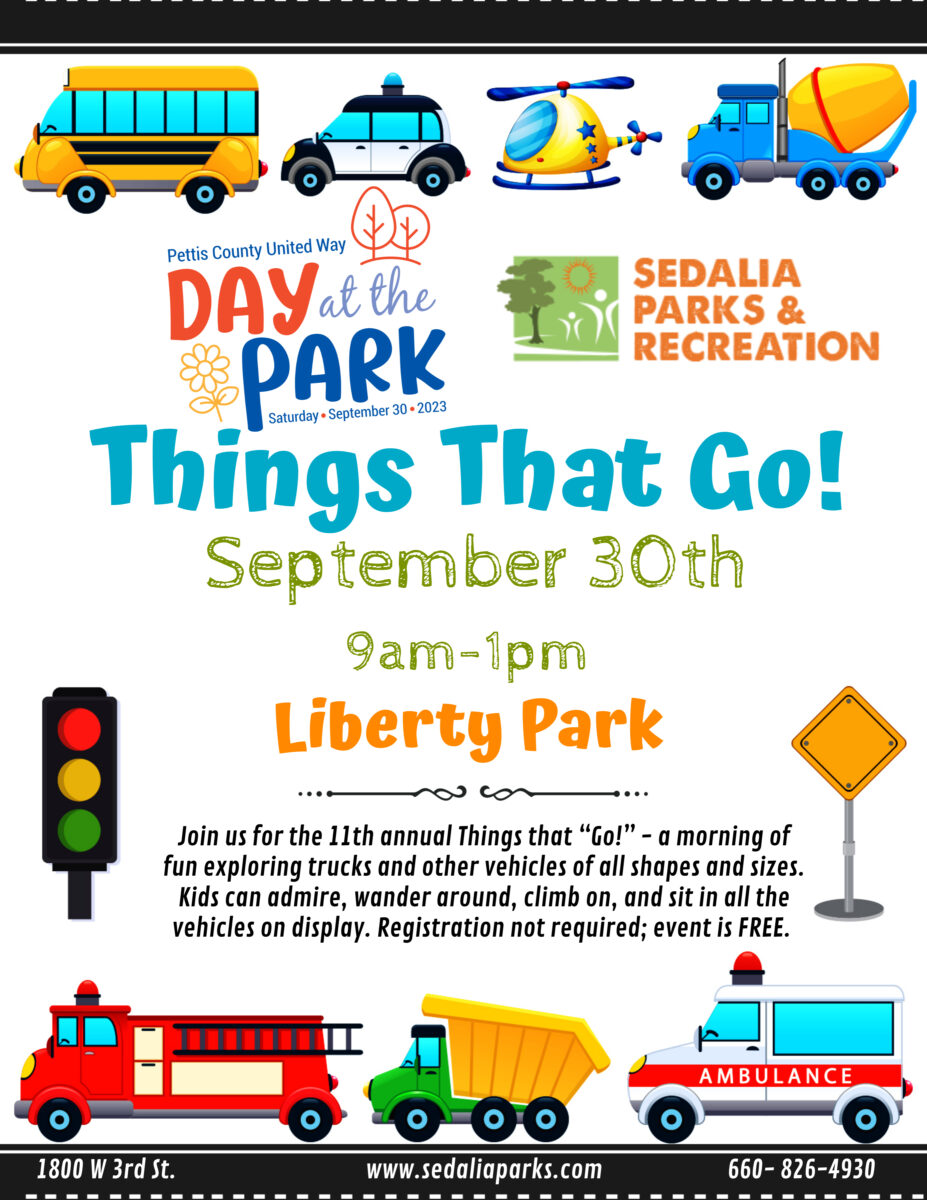 Things that Go! - Sedalia Parks